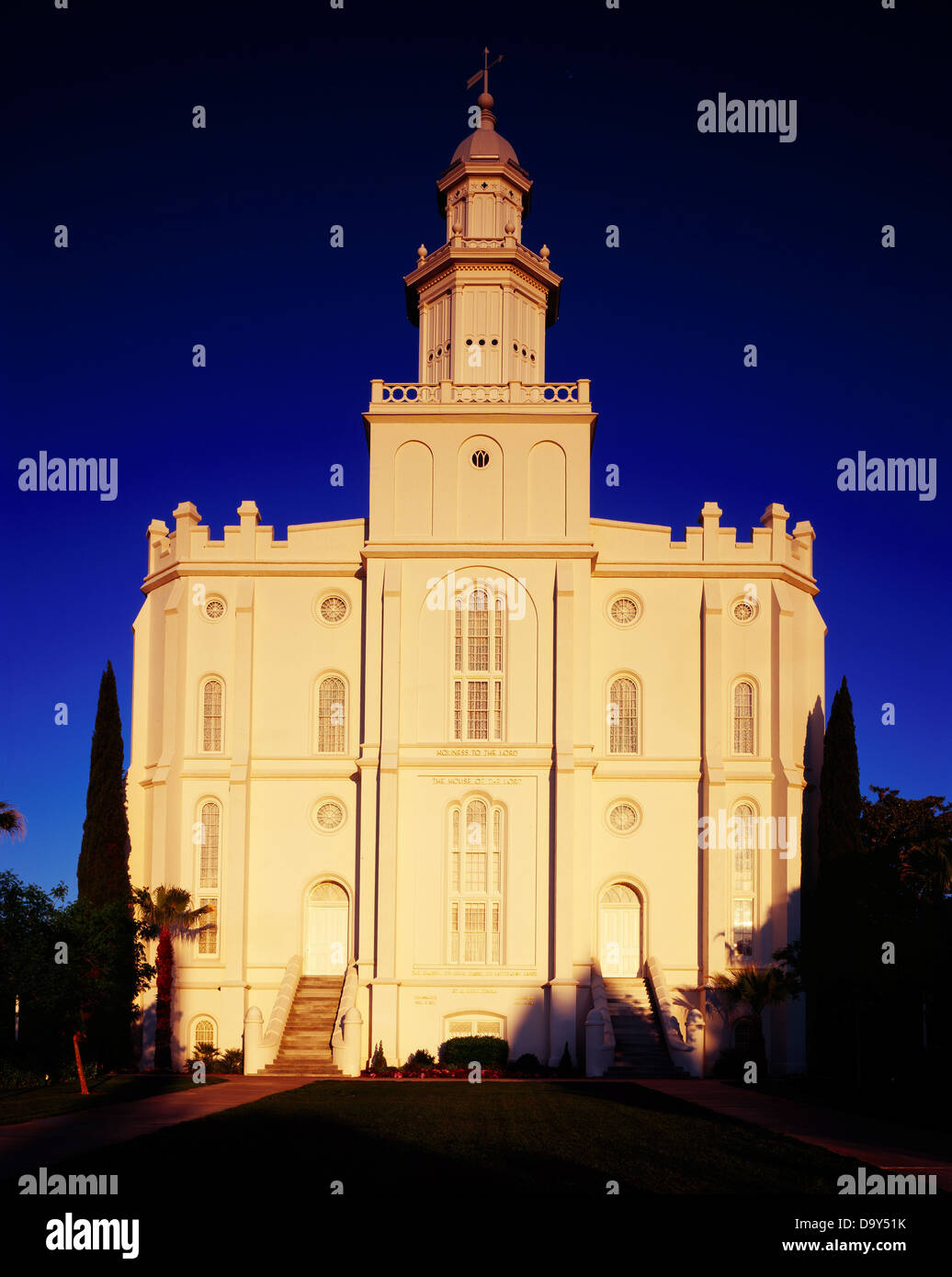 St George Temple built plastered sandstone dedicated in 1877 Church ...