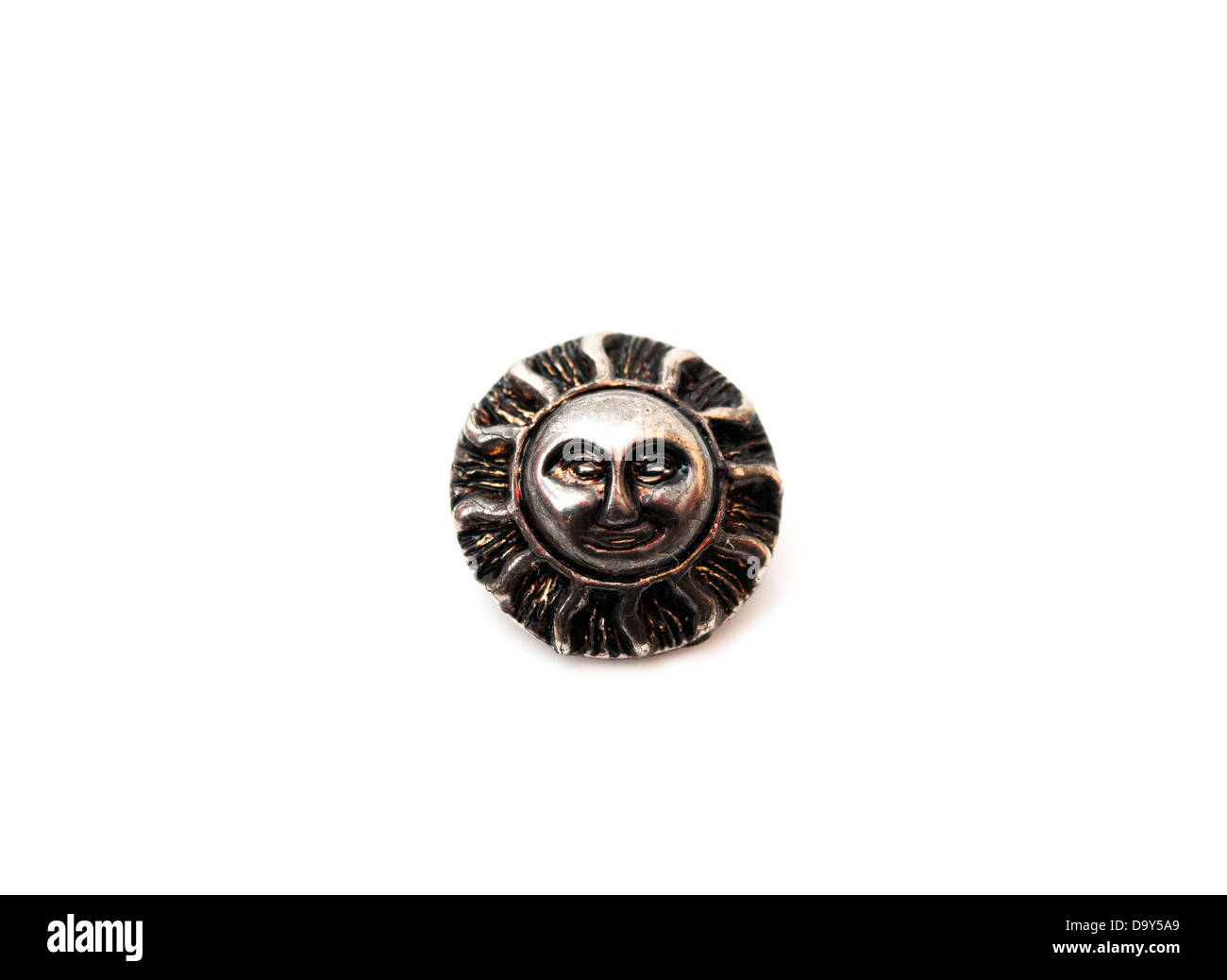 iron button-shaped sun Stock Photo - Alamy