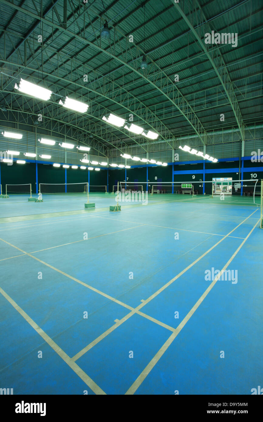 Badminton court hi-res stock photography and images - Alamy