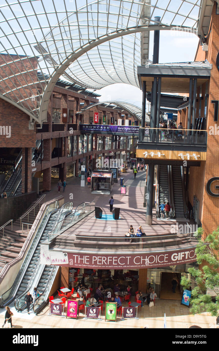 Cabot Circus shopping Mall in Bristol england Stock Photo - Alamy