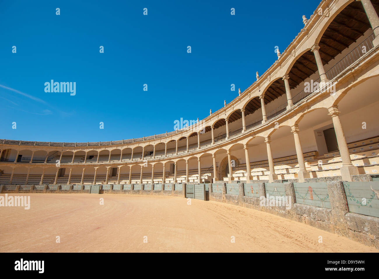 Bullring in Ronda, Spain Stock Photo - Alamy