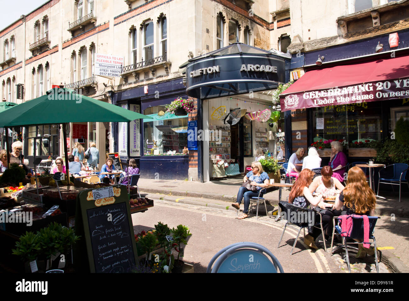 Primrose cafe clifton arcade hi-res stock photography and images - Alamy