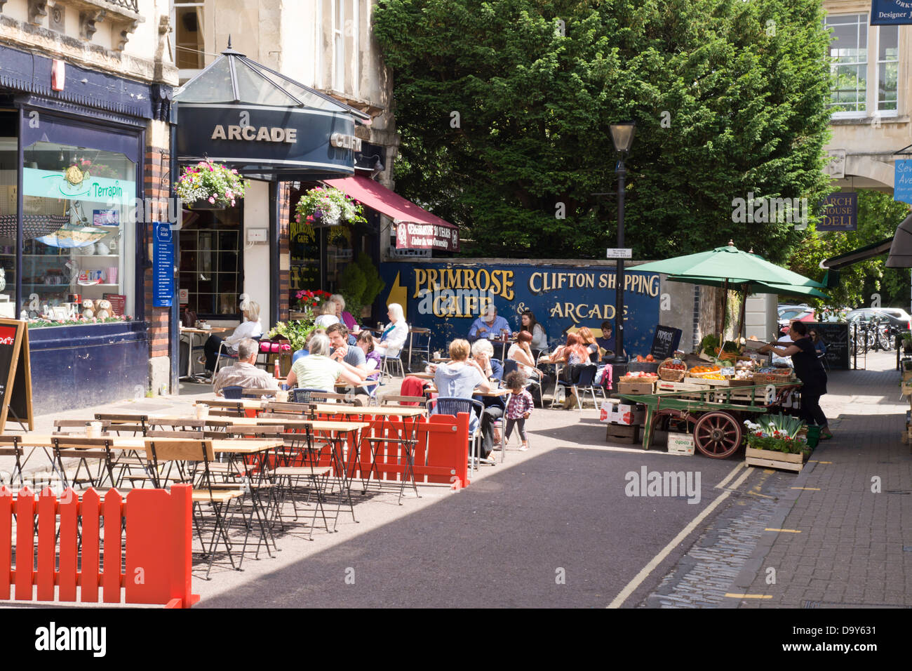 Primrose cafe clifton arcade hi-res stock photography and images - Alamy