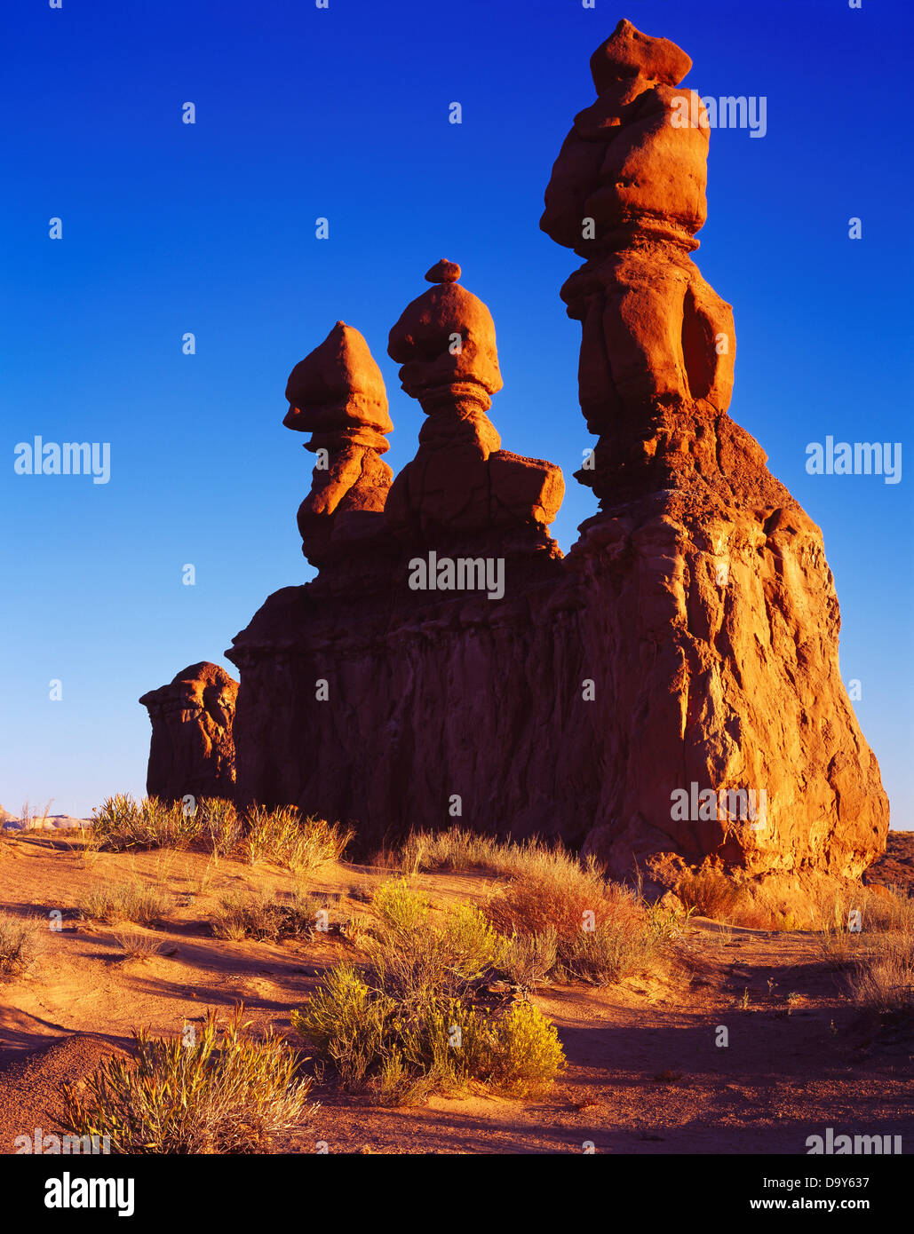 Entrada Sandstone interbedded with layers of shale and siltstone ...