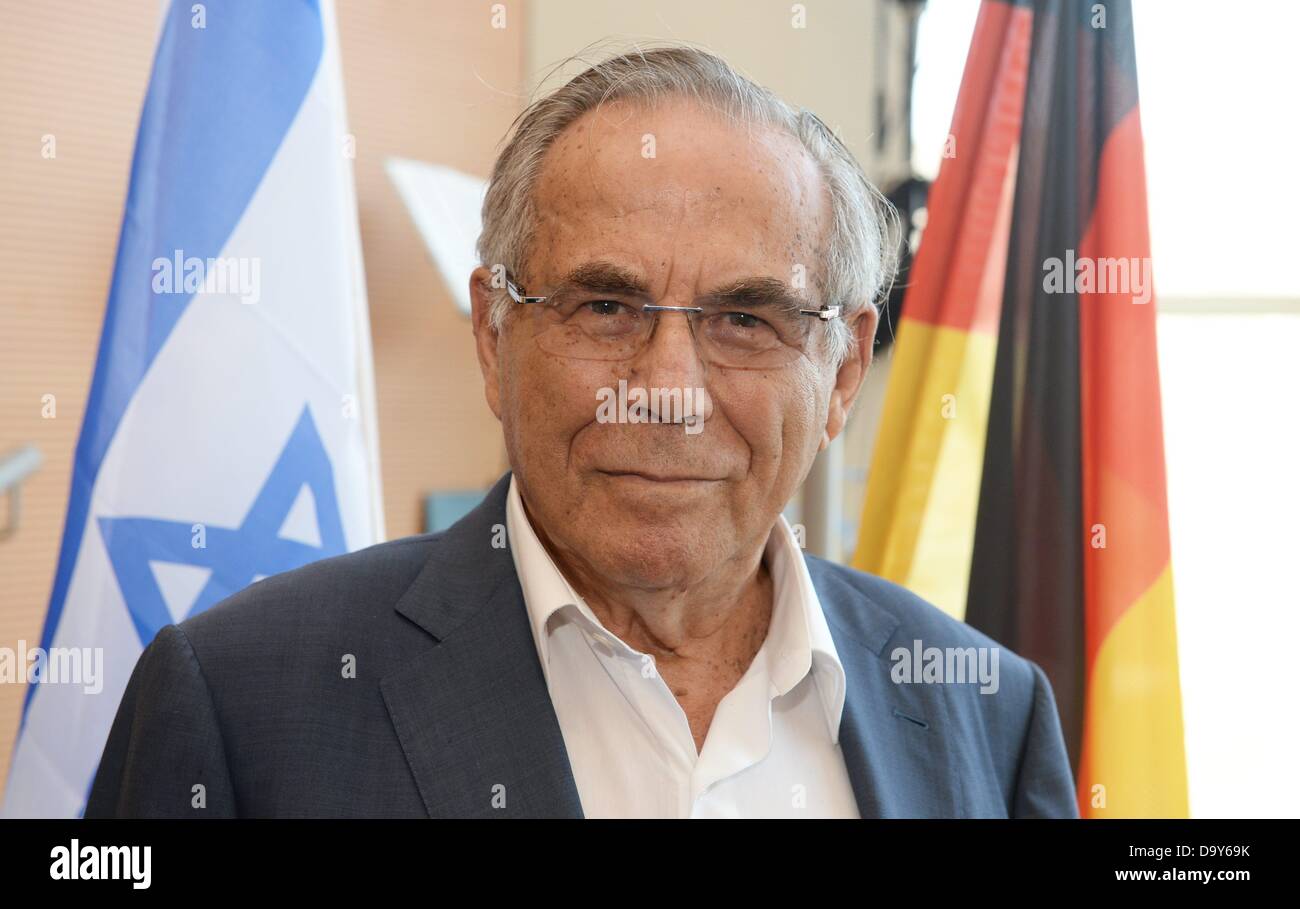 Stef Wertheimer, one Israel's most important entrepreneurs, is pictured ...