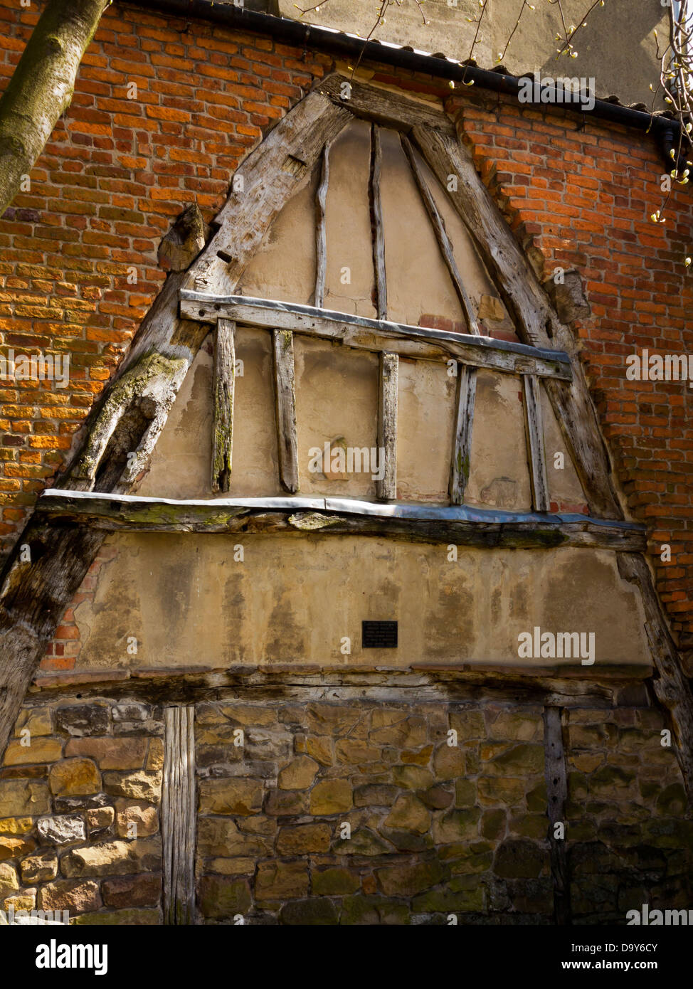 The Cruck House in Wirksworth Derbyshire Dales Peak District England UK ...