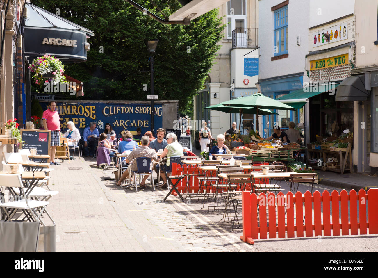 Primrose cafe clifton arcade hi-res stock photography and images - Alamy