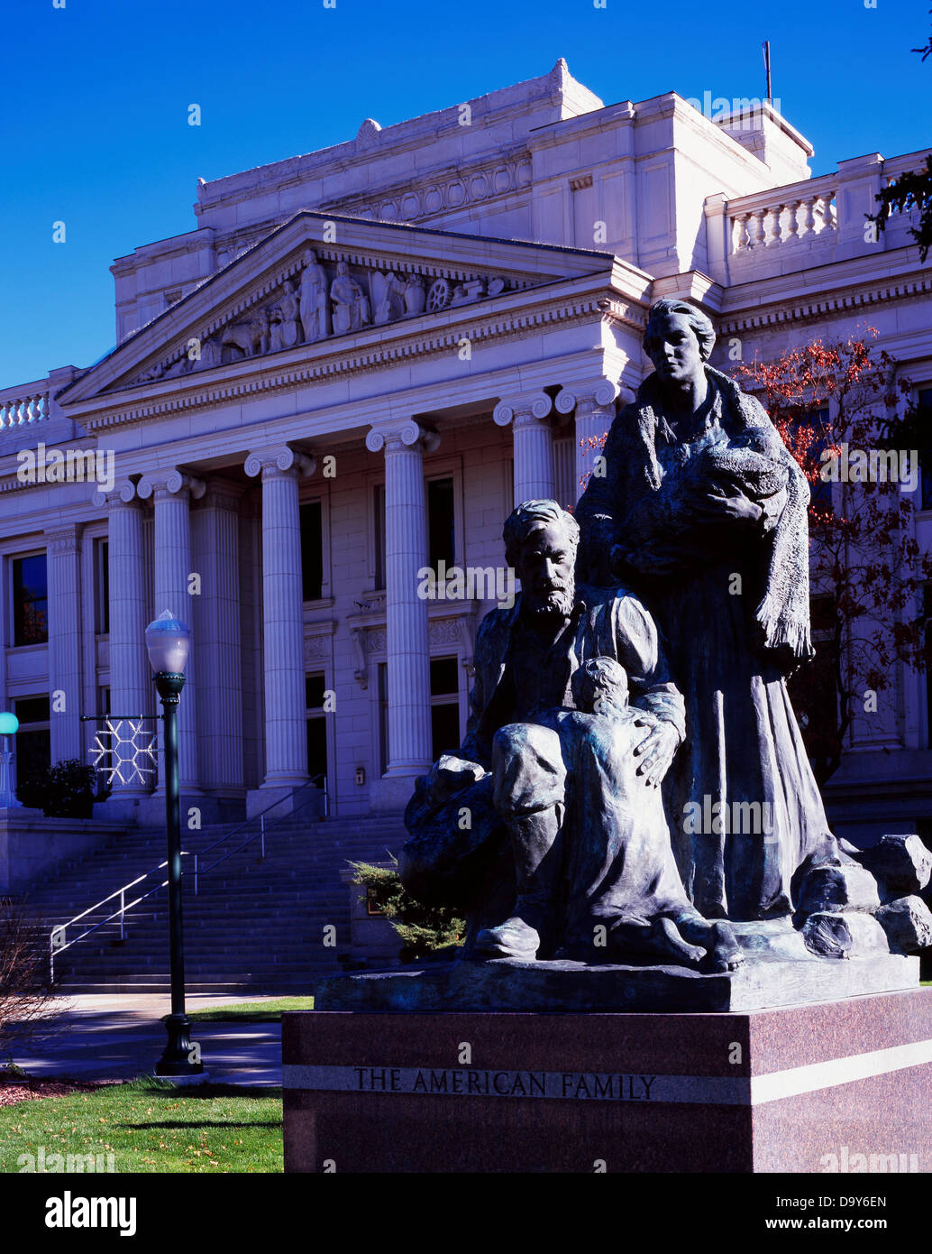 Historic Utah County Courthouse, built witth neoclassic design from ...