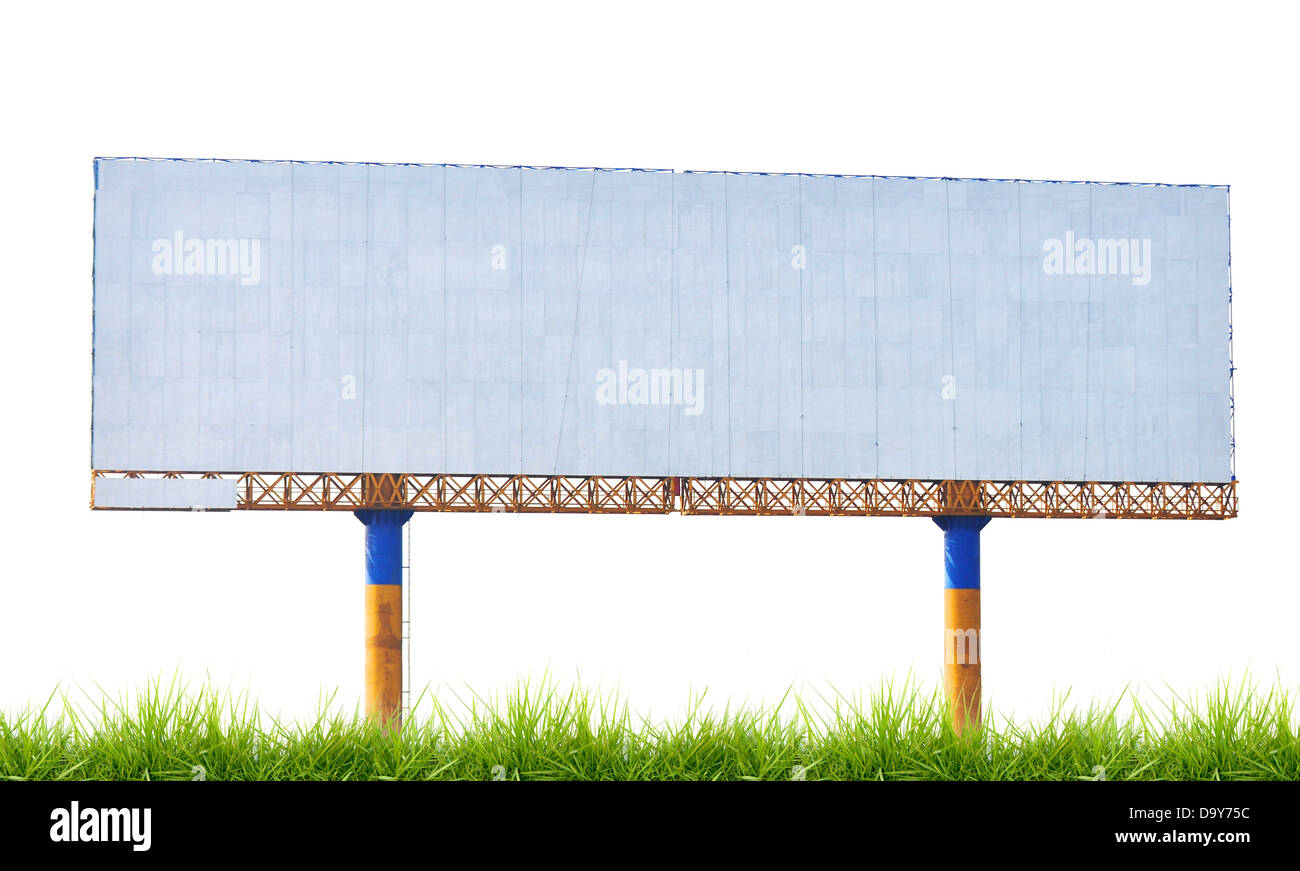 large blank billboard Stock Photo - Alamy
