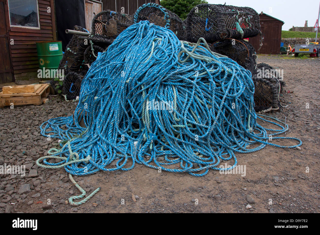 Blue rope hi-res stock photography and images - Alamy