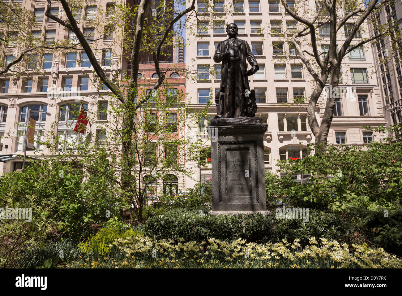 Chester Alan Arthur Statue, 21st President of the U.S., Madison Square ...