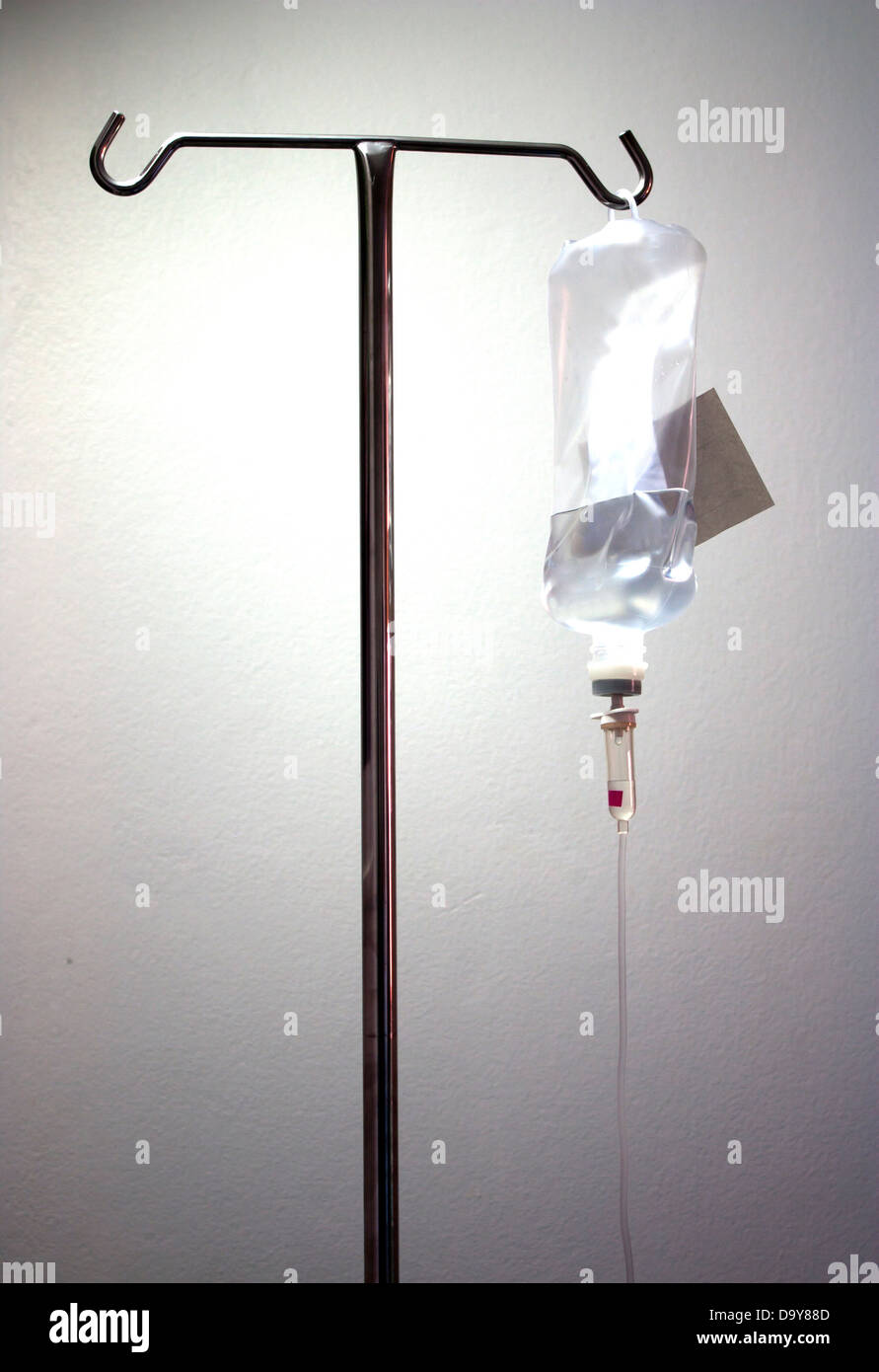 Infusion bottle with iv solution hi-res stock photography and images ...