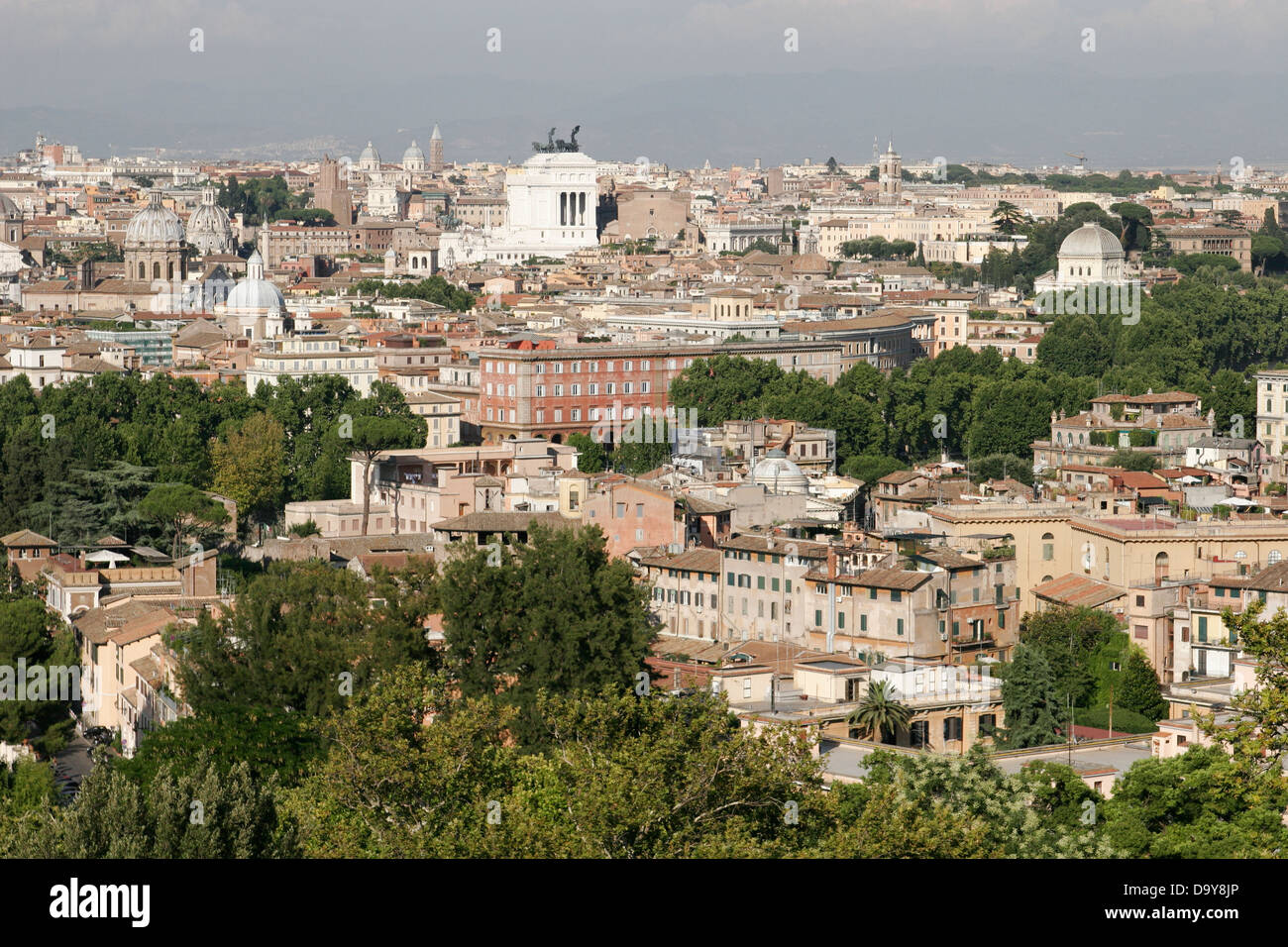 Aerial view of Rome historical centre, Rome, Italy Stock Photo - Alamy