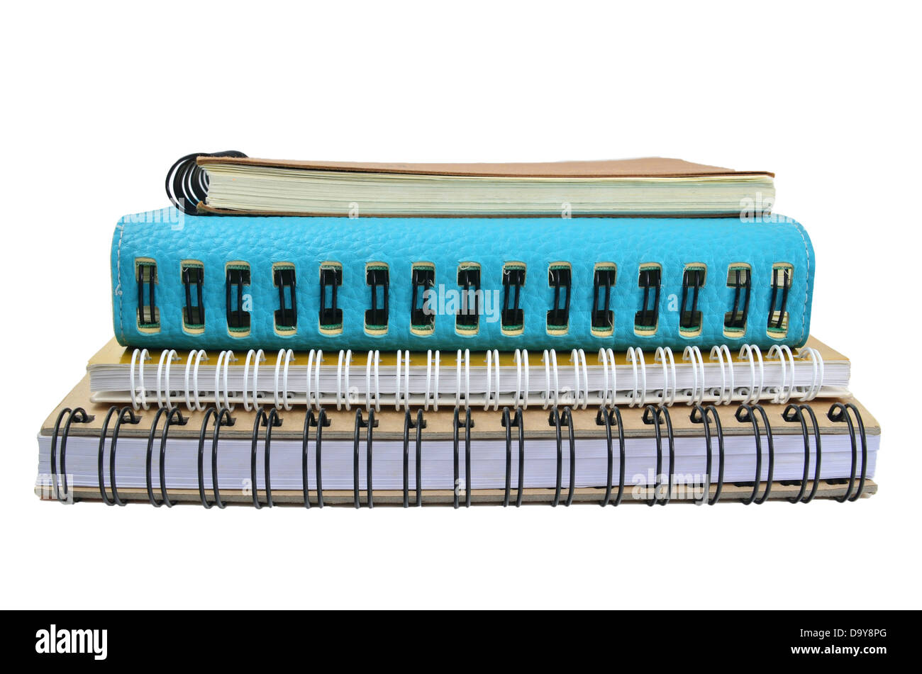 Stack ring binder book Cut Out Stock Images & Pictures - Alamy