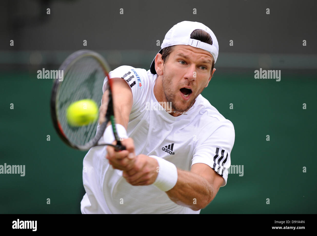 JURGEN MELZER AUSTRIA THE ALL ENGLAND TENNIS CLUB WIMBLEDON LONDON ...