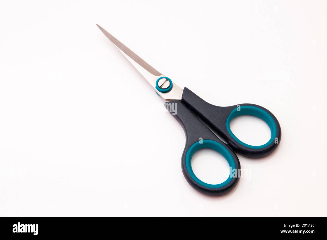 scissors design on a white background Stock Photo - Alamy