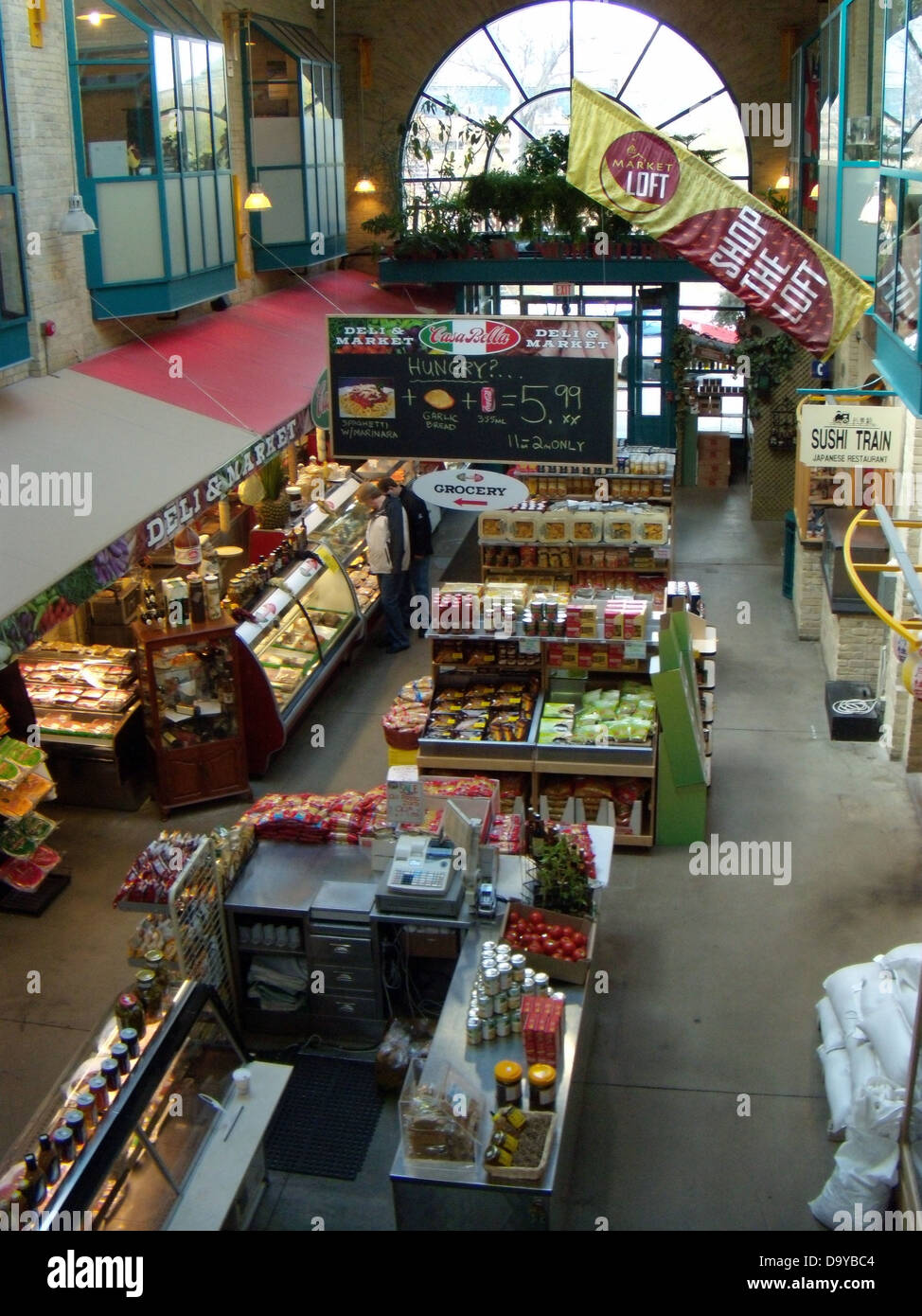 Interior the forks market winnipeg hi-res stock photography and images ...