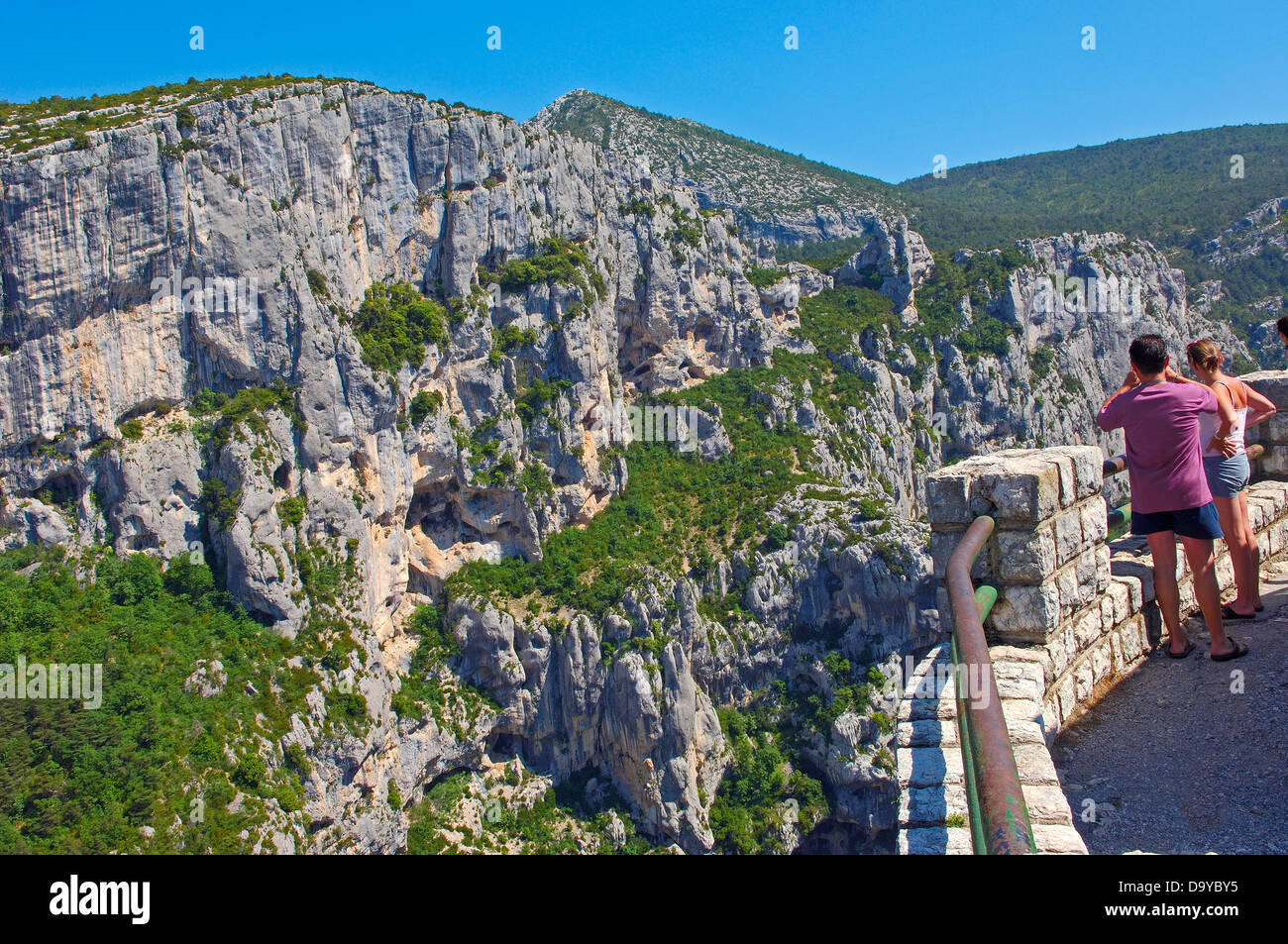 Canyon of the Verdon River, Verdon Regional Natural Park, Provence ...