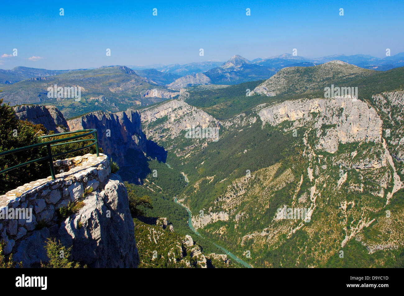 Canyon of the Verdon River, Verdon Regional Natural Park, Provence ...