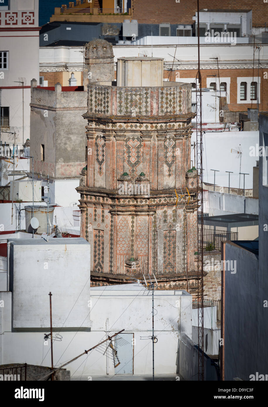 The hidden tower Stock Photo - Alamy