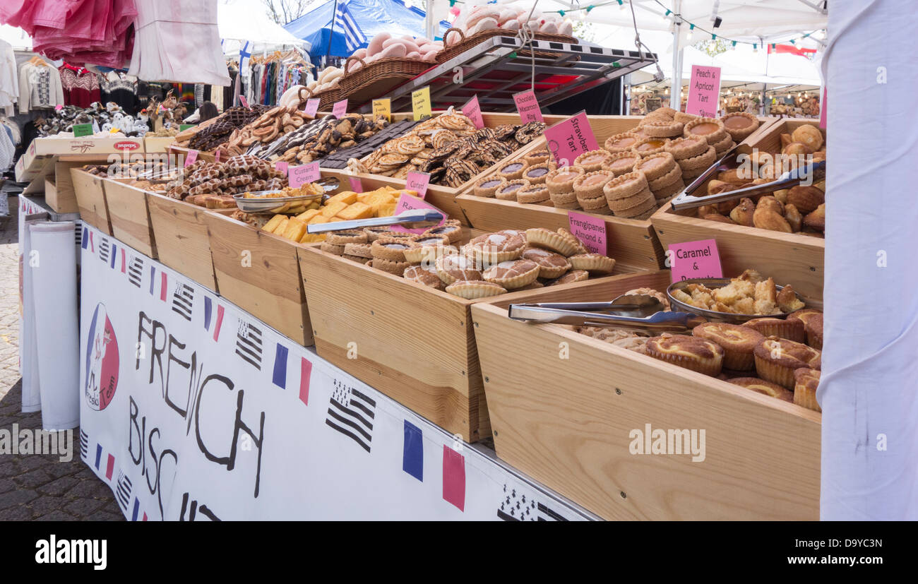 Biscuit stall hi-res stock photography and images - Alamy