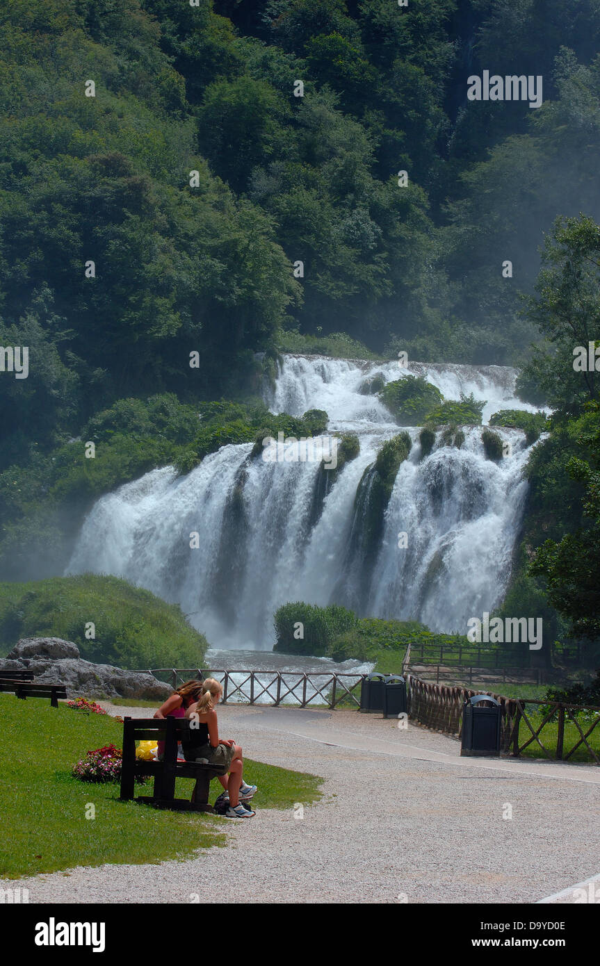 Marmore waterfalls, Cascata delle Marmore, Marmore Falls, Valnerina ...