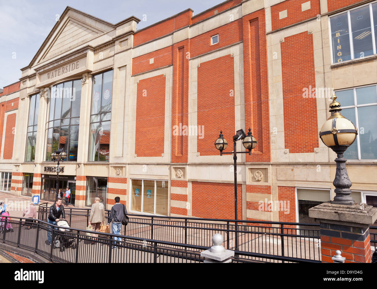 Lincoln - Waterside shopping center; Lincoln, Lincolnshire, UK, Europe ...