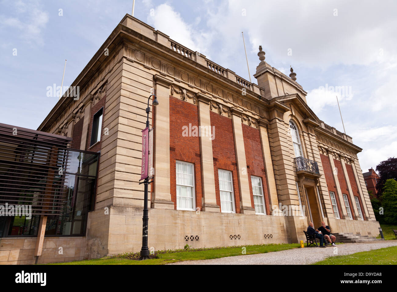 Lincoln - Usher gallery museum; Lincoln, Lincolnshire, UK, Europe Stock ...