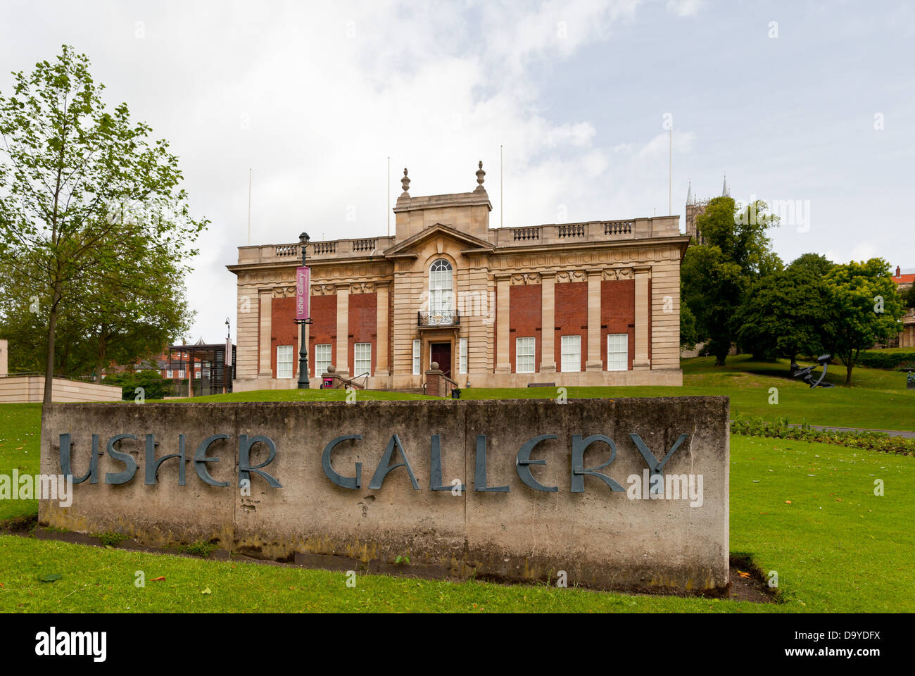 Lincoln - Usher gallery museum; Lincoln, Lincolnshire, UK, Europe Stock ...