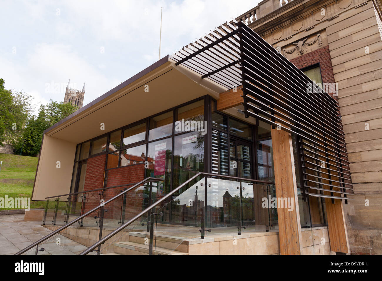 Lincoln - Usher gallery museum; Lincoln, Lincolnshire, UK, Europe Stock ...