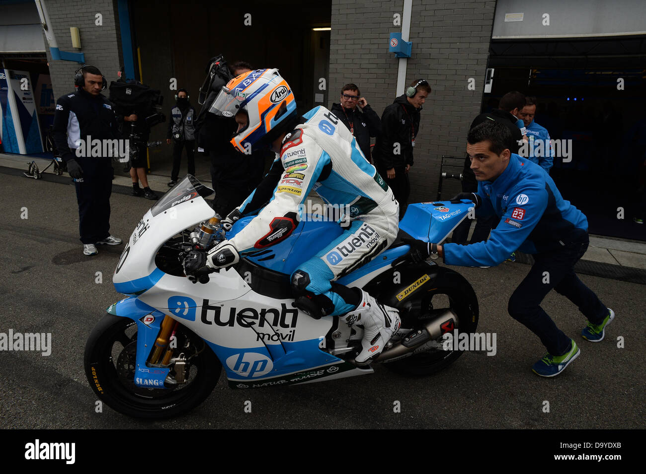 Assen, Netherlands. 28th June 2013. Esteve Rabat (tuenti HP40) during ...