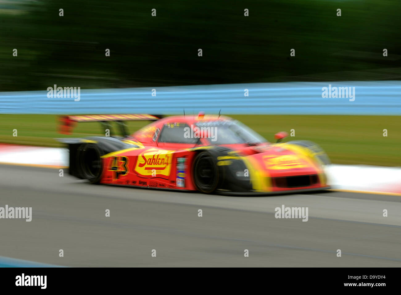 Watkins Glen, New York, USA. 28th June 2013. The Team Sahlen BMW (43 ...