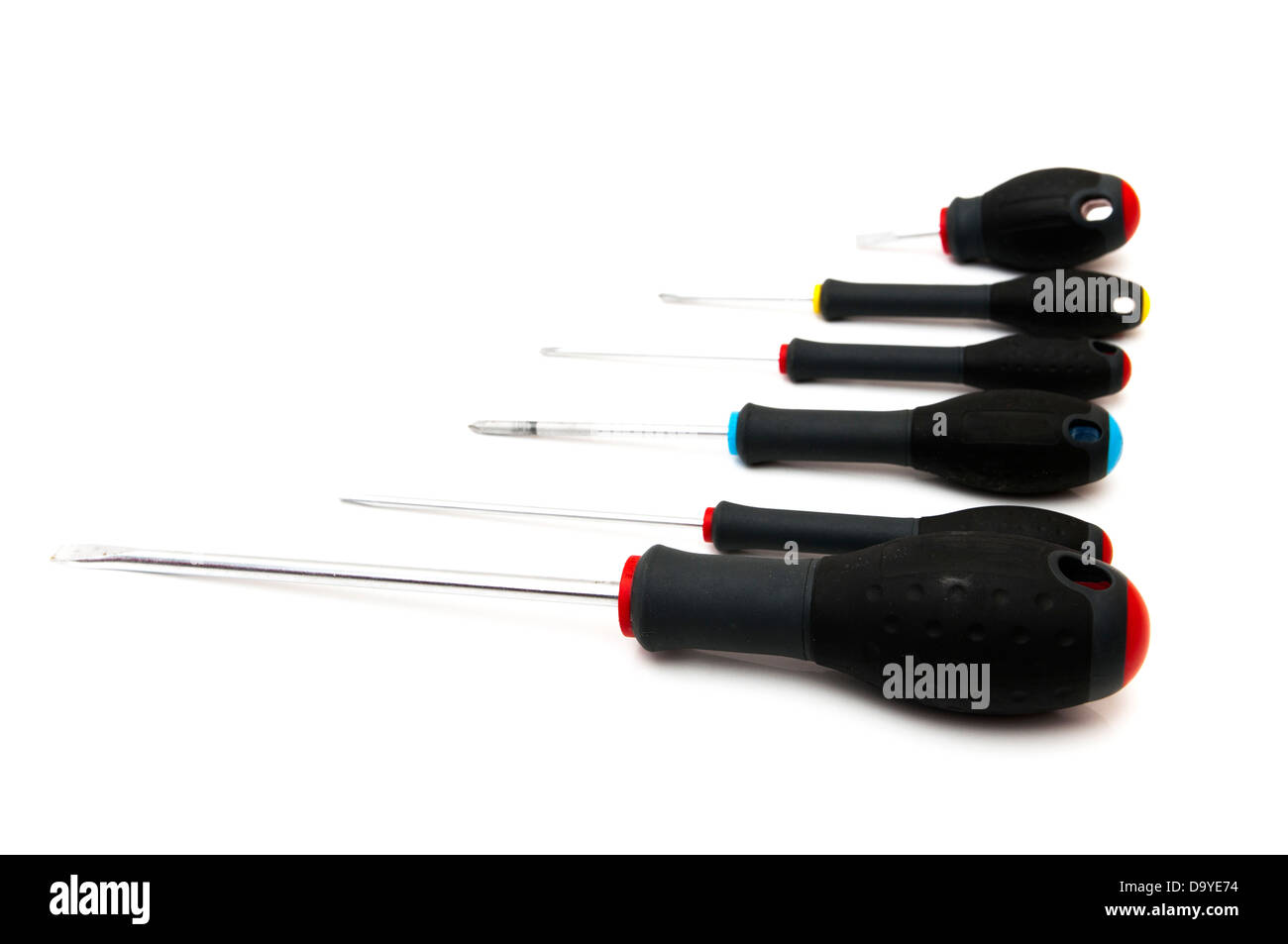 toolkit on a white background Stock Photo - Alamy