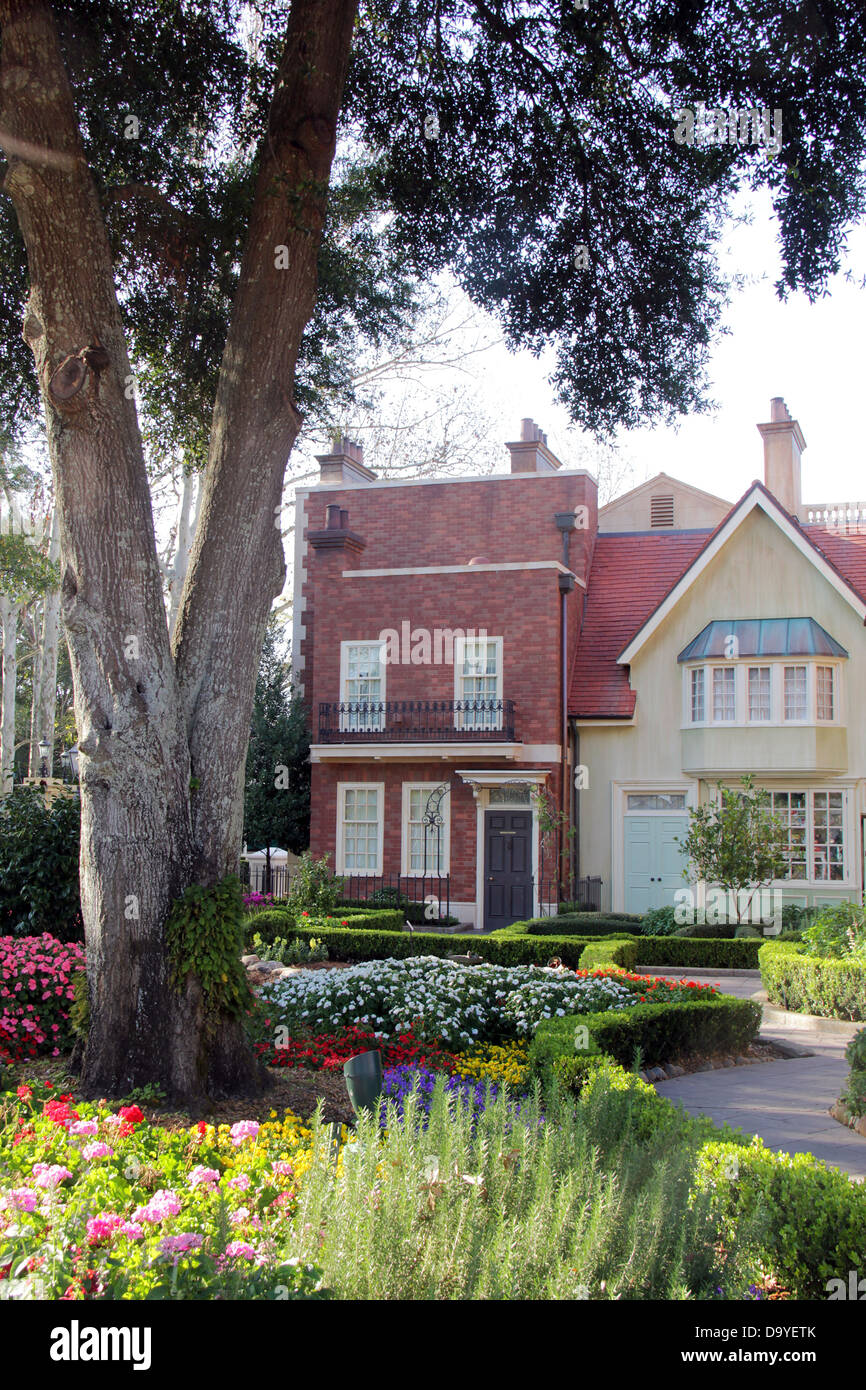 England pavilion at the World Showcase, Epcot Center, Lake Buena Vista ...