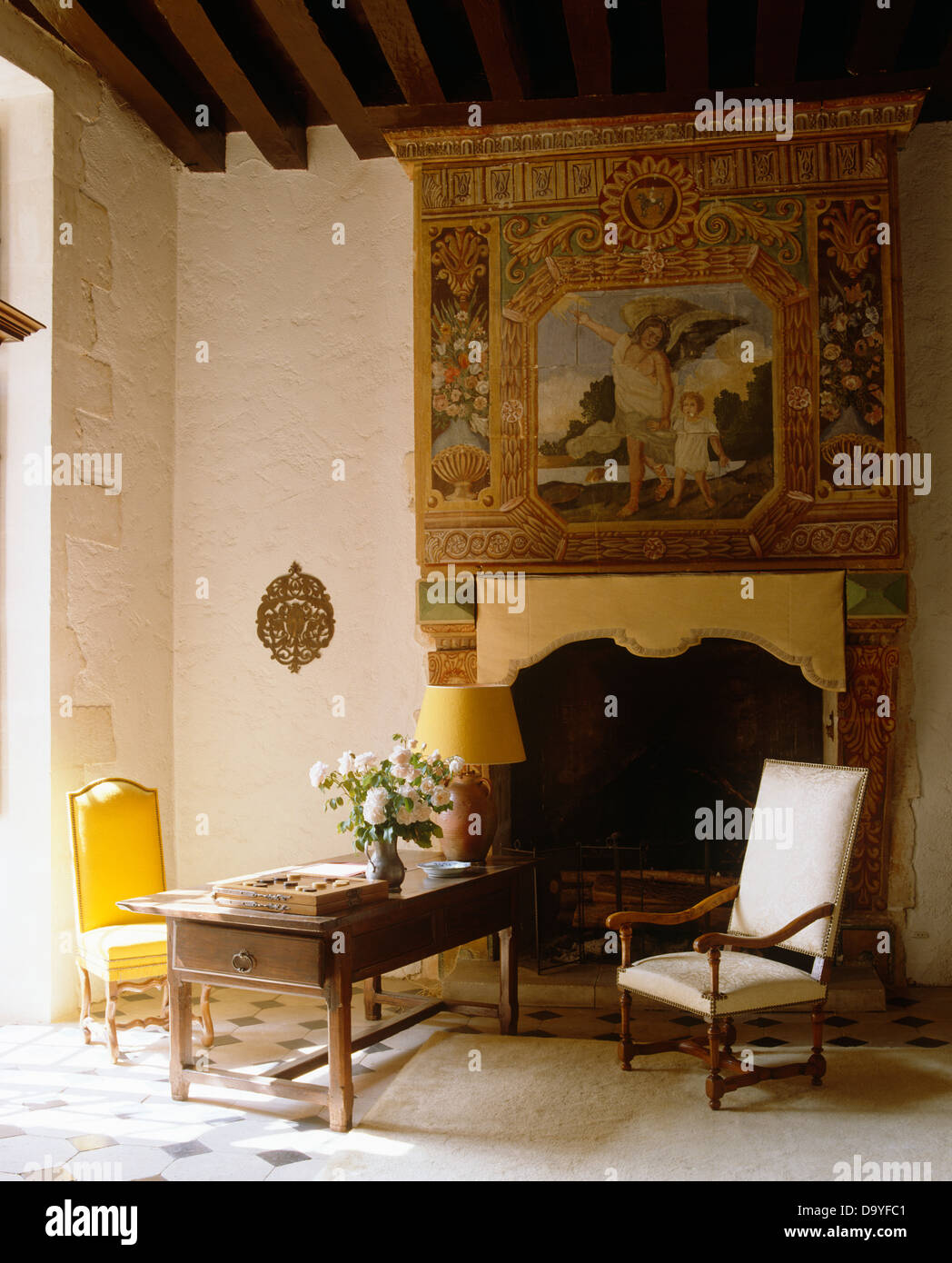 Study Fireplace High Resolution Stock Photography and Images - Alamy