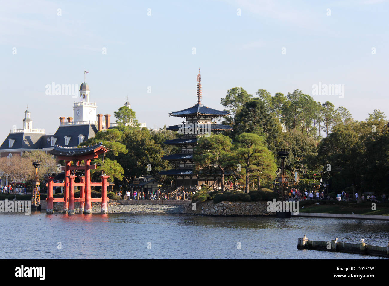 Epcot Center World Showcase, Disney World, Orlando, Florida. FOR ...