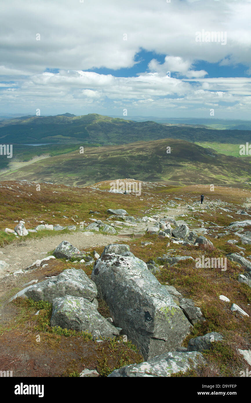 Dun Coillich from of Schiehallion, Perthshire Stock Photo - Alamy