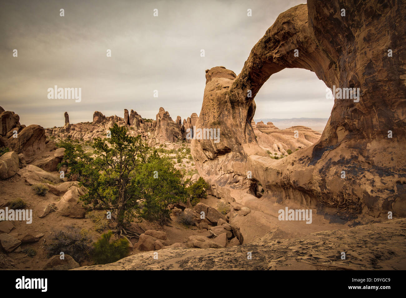 Natural rock arch Stock Photo - Alamy