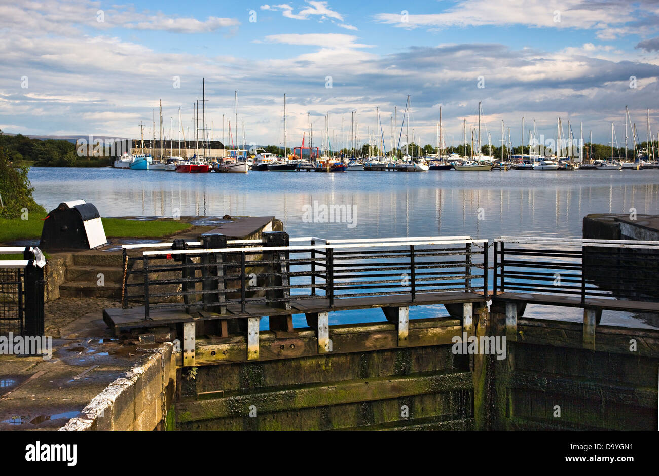 Lancaster canal glasson dock hi-res stock photography and images - Alamy