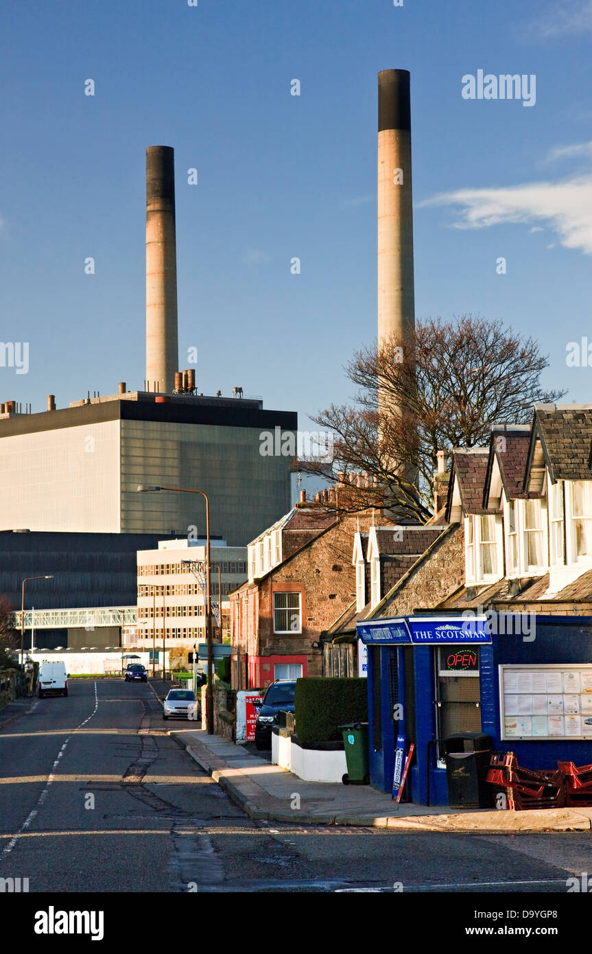 Cockenzie Power Station at Firth of Forth, East Lothian, Scotland Stock ...