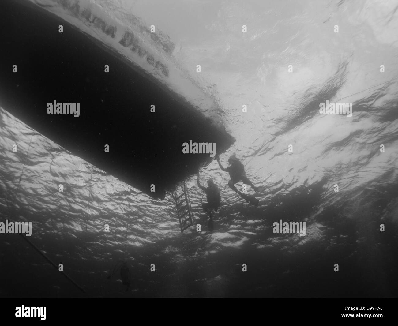 Returning boat Black and White Stock Photos & Images - Alamy