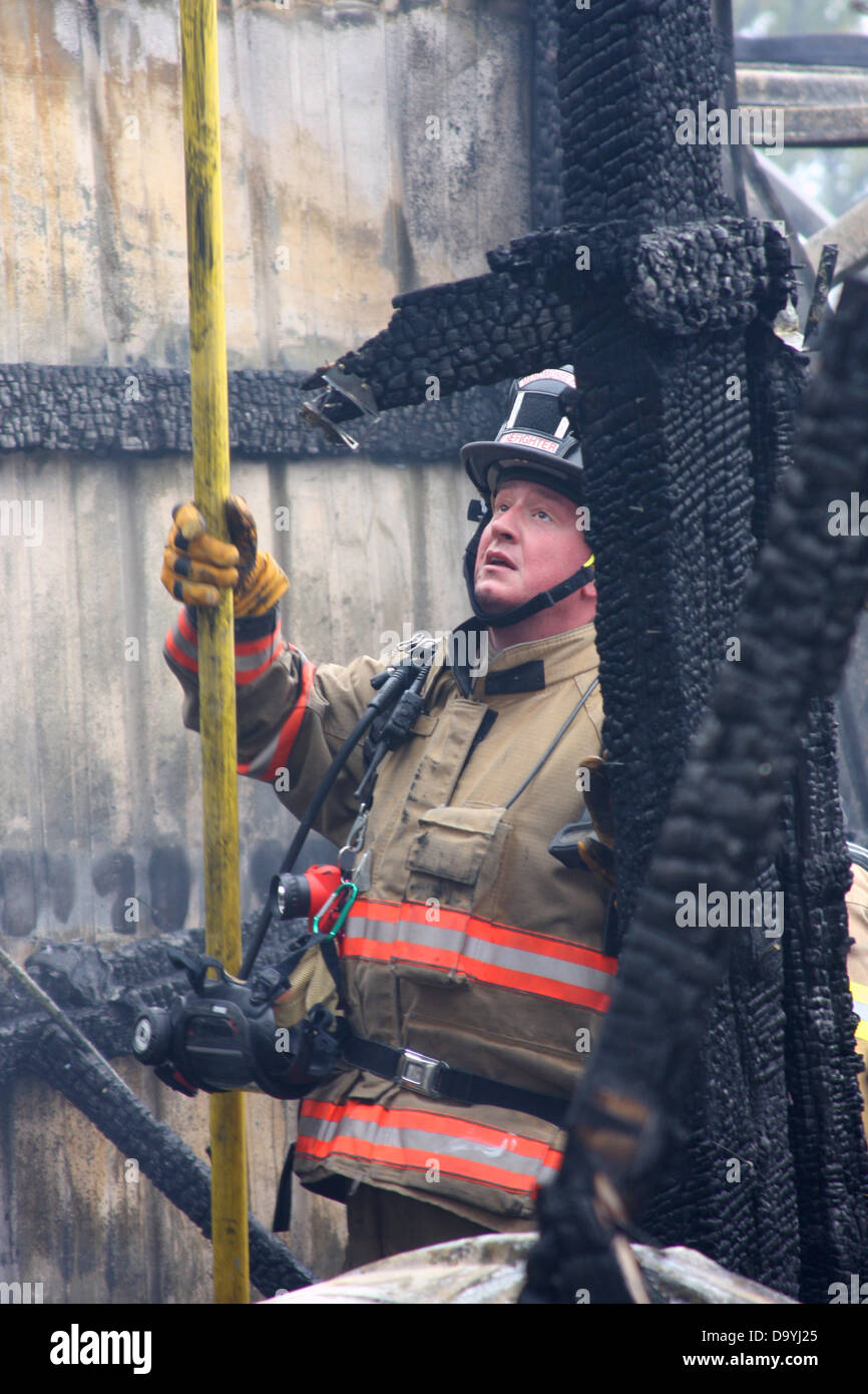 Fireman pole hi-res stock photography and images - Alamy