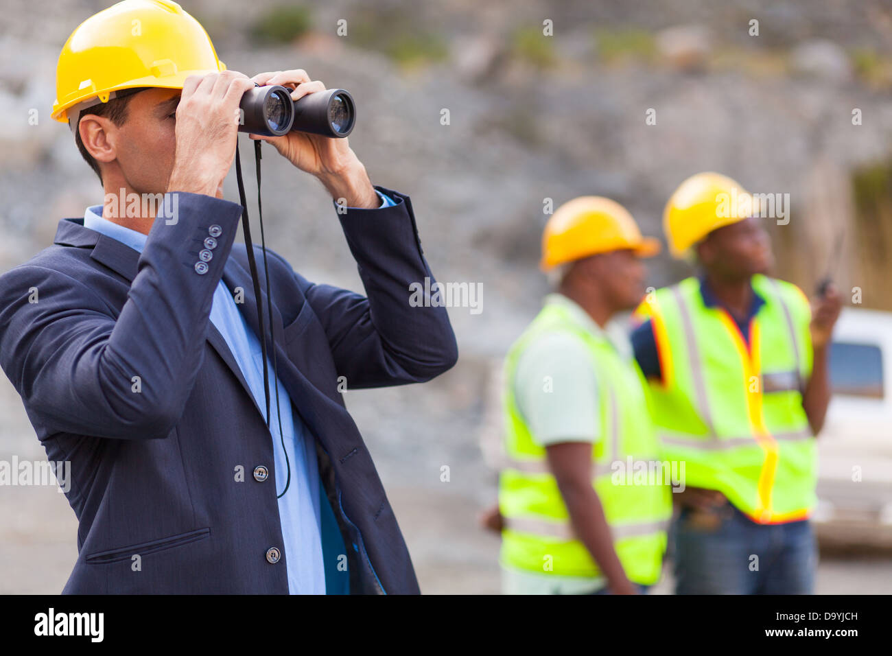 Mine foreman hi-res stock photography and images - Alamy