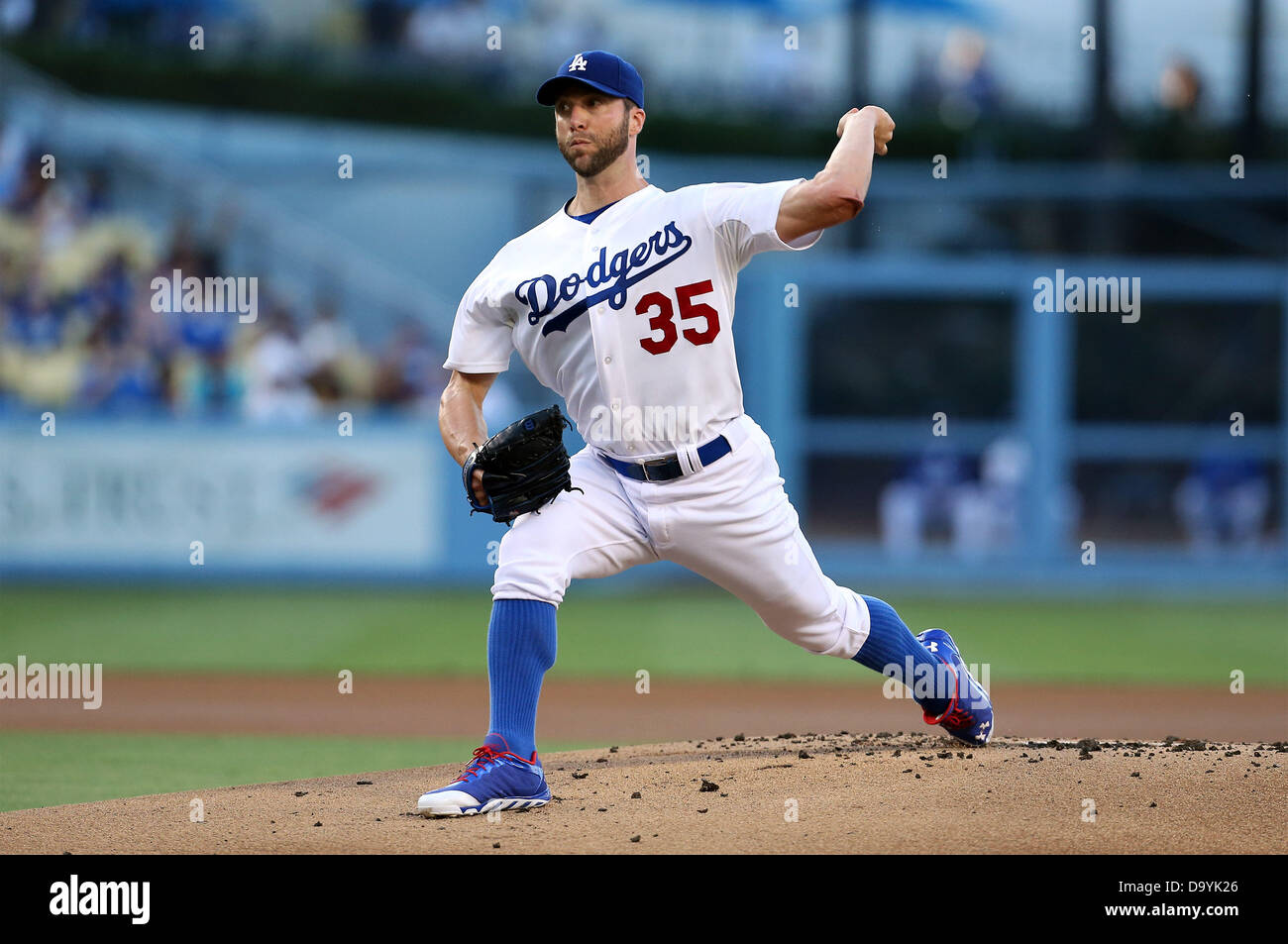 Los Angeles, California, USA. 28th June 2013. Los Angeles Dodgers ...