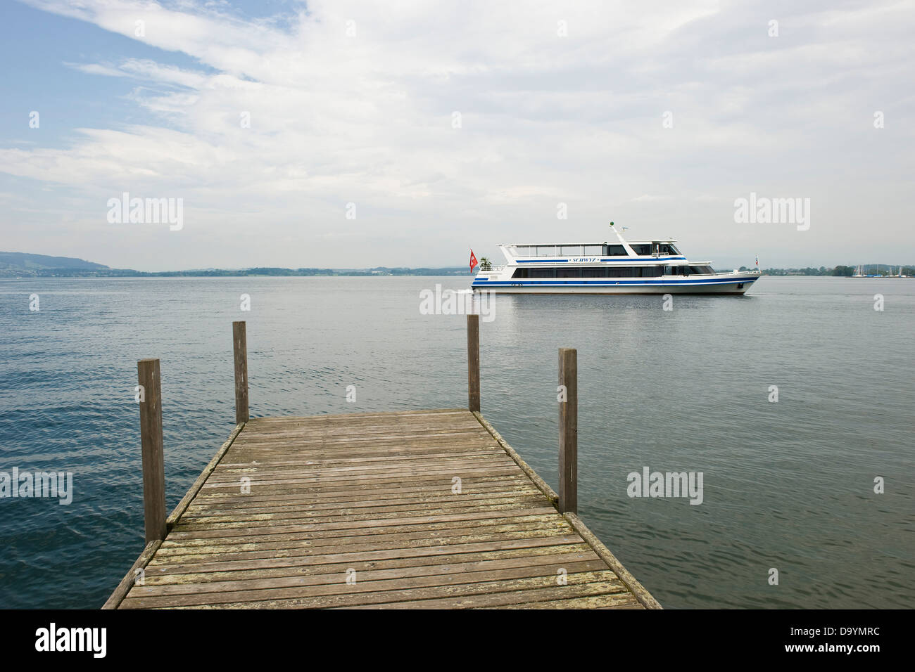 Lake zug switzerland pier hi-res stock photography and images - Alamy