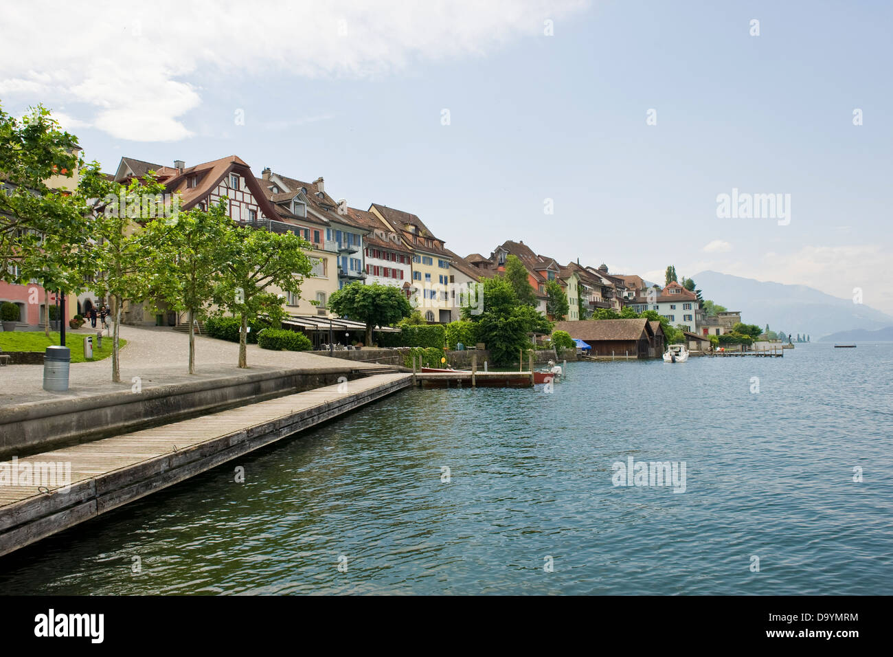 Switzerland, Canton Zug, Zug, Zug lake, landscape Stock Photo - Alamy