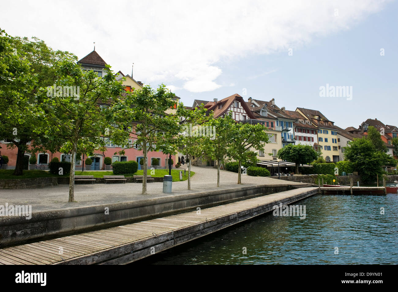 Switzerland, Canton Zug, Zug, Zug lake, landscape Stock Photo - Alamy