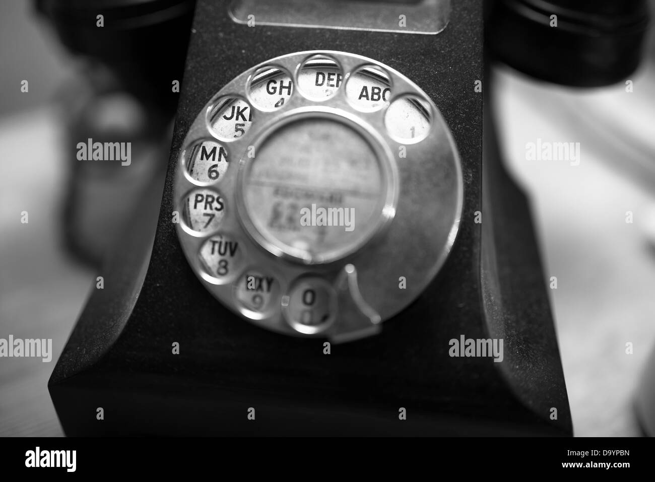 Bakelite Phone with original London Number - series Stock Photo - Alamy