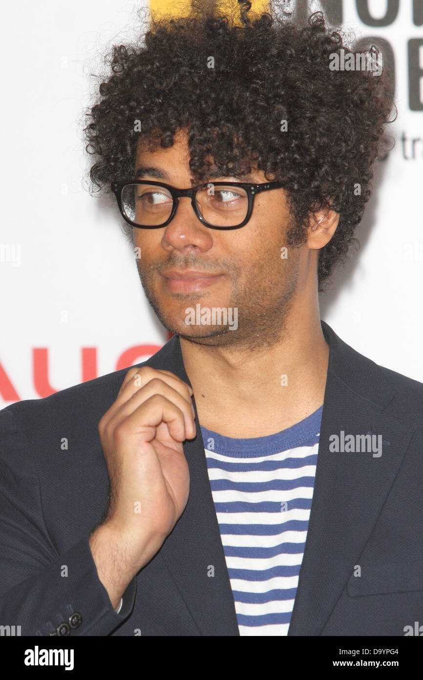 London, UK. 28th June 2013. Comedy actor and writer Richard Ayoade at ...