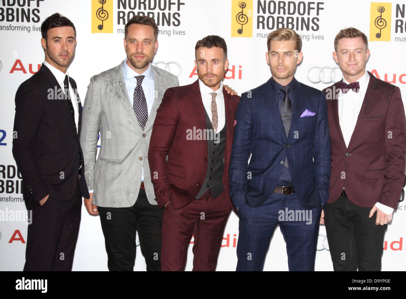 London, UK. 28th June 2013. The Overtones at the Nordoff Robbins Silver ...